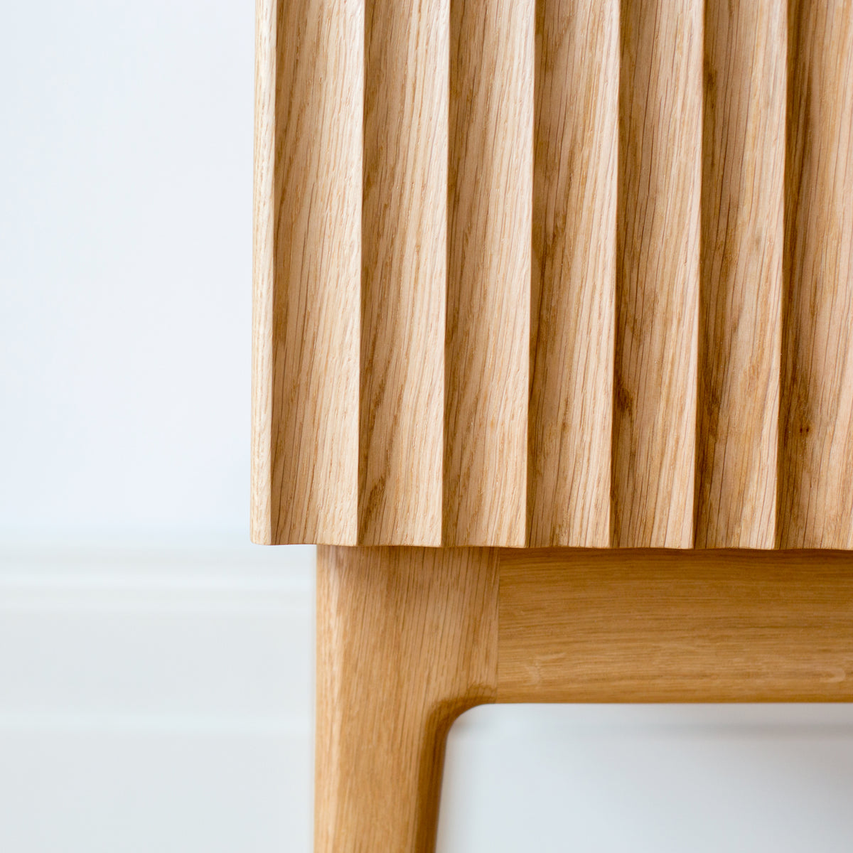 Oak Drinks Cabinet - Nick James Design